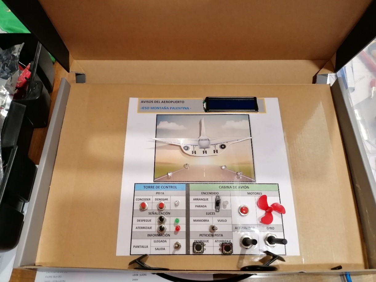 Aeropuerto: simulador de vuelo con Arduino - Code INTEF
