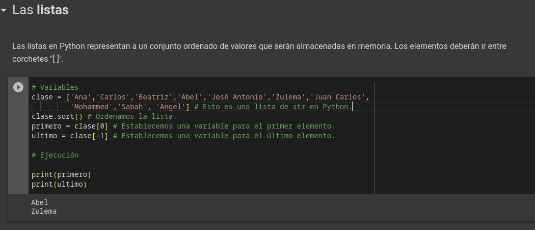 Mis primeros pasos en Python - Code INTEF