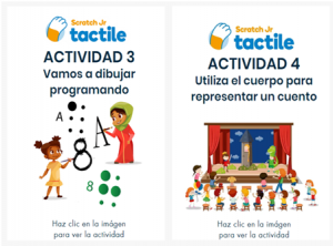 Scratch Jr Tactile - Code INTEF