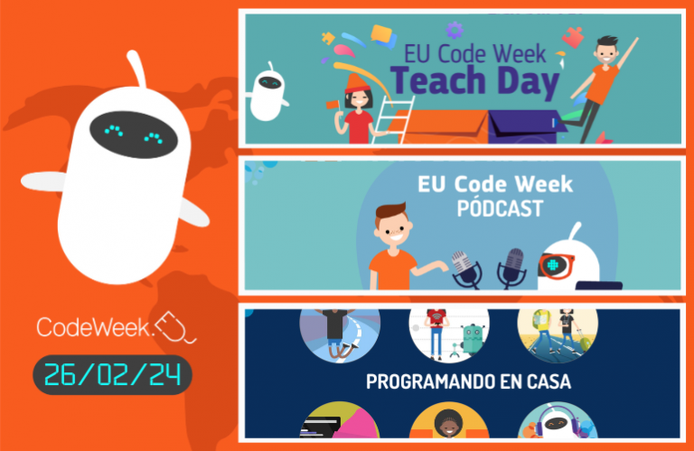 Contenidos inspiradores EU Code Week 26/02/2024 - Code INTEF