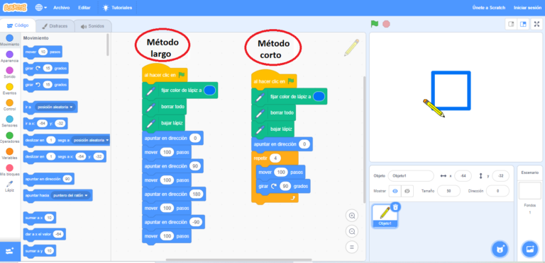Geometría y Pensamiento Computacional: Scratch y Sphero mini - Code INTEF